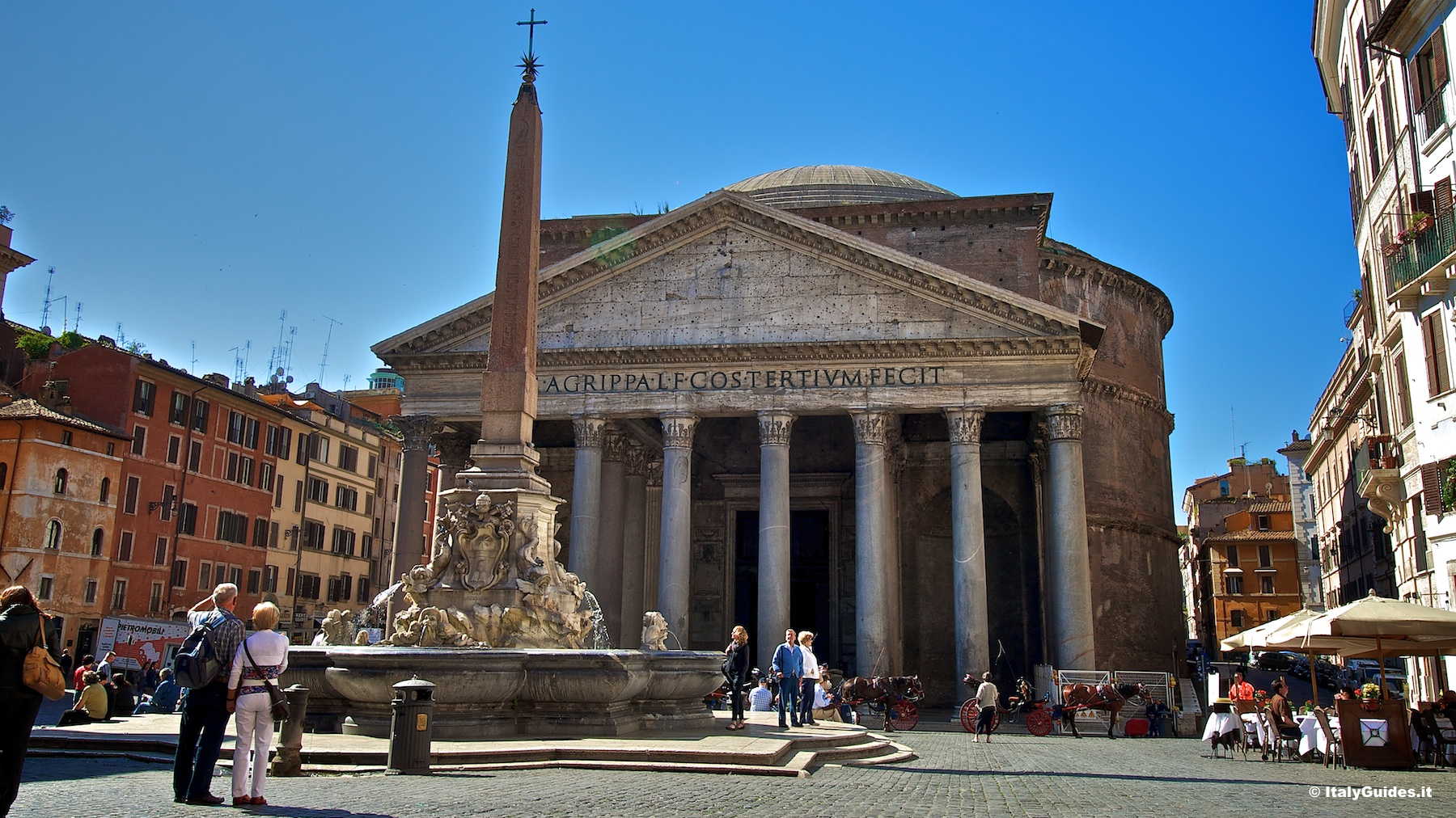 Pantheon, Rome Italy - History and facts - ItalyGuides.it