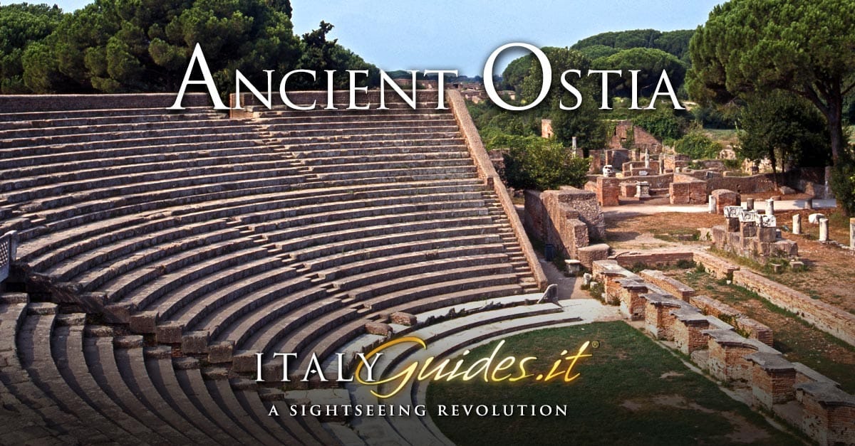 Interactive map of Ancient Ostia - ItalyGuides.it - ItalyGuides.it