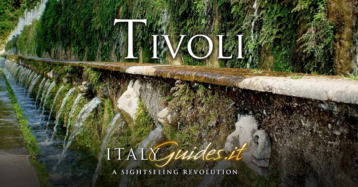Interactive map of Tivoli - ItalyGuides.it - ItalyGuides.it