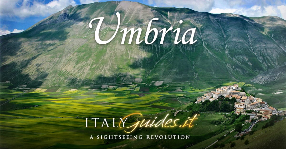 Interactive map of Umbria Italy : Travel guides of Italy - ItalyGuides.it